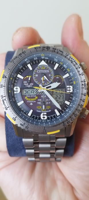 Citizen Promaster Skyhawk Titanium Blue Angels