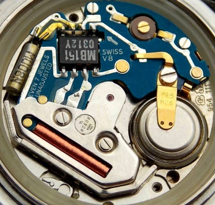 Rijedak stari Tissot Seastar u čeliku,elegantanl,ETA954.111