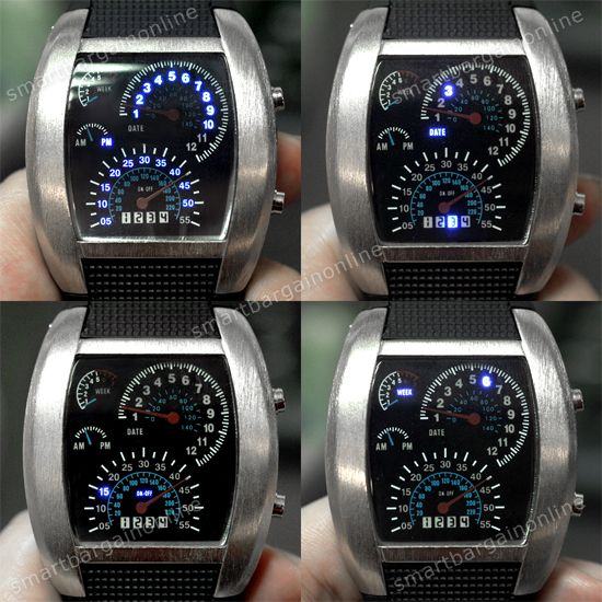 RPM LED Digitalni rucni sat