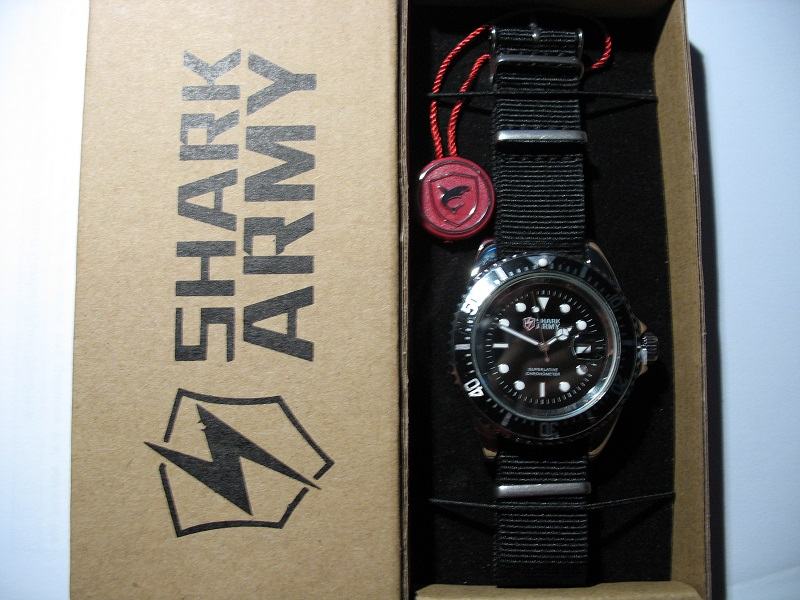Sat SHARK Army Watch - Novo