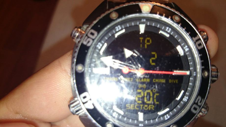 Sector Mens R3253967015 Dive Master Ana-Digi Watch