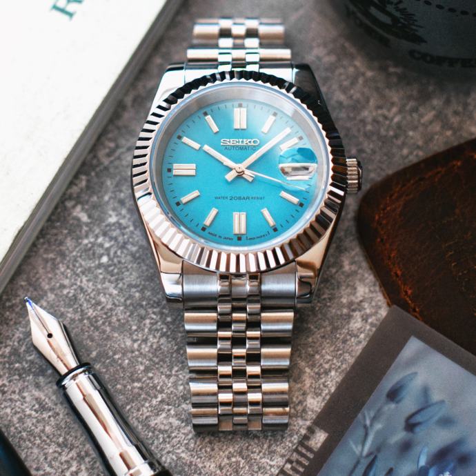 Seiko Datejust Tiffany dial Mod