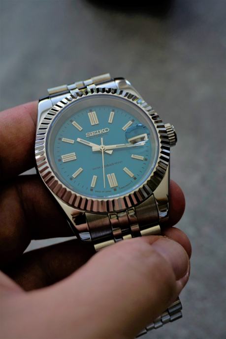 Seiko Datejust Tiffany dial Mod