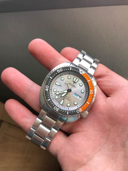Seiko turtle Dawn Grey