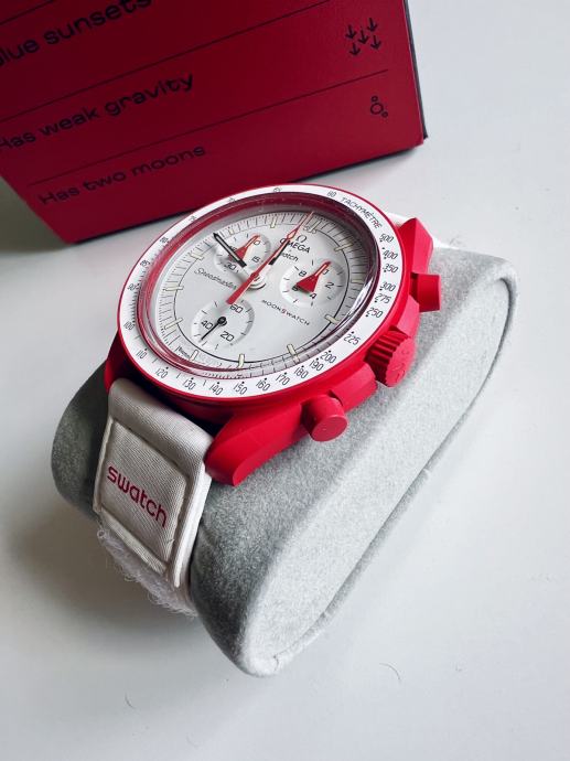 Speedmaster Omega X Swatch - MoonSwatch - Mission To Mars - Bioceramic