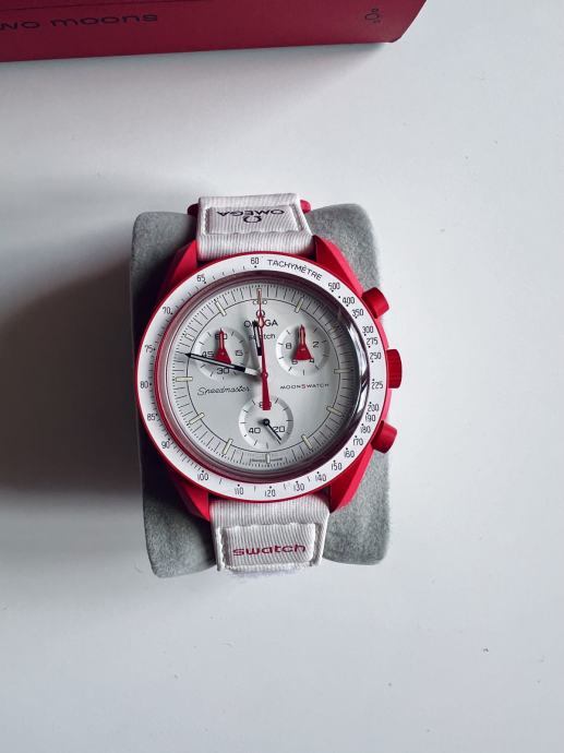 Speedmaster Omega X Swatch - MoonSwatch - Mission To Mars - Bioceramic