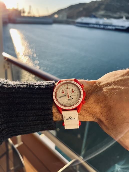 Speedmaster Omega X Swatch - MoonSwatch - Mission To Mars - Bioceramic