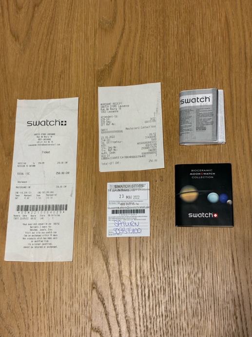 Swatch x Omega- moonswatch mission to Saturn