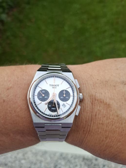Tissot PRX Automatic Chronograph “Panda” stanje-novo,full set