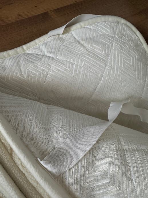 Nadmadrac/štep deka od vune 160x200