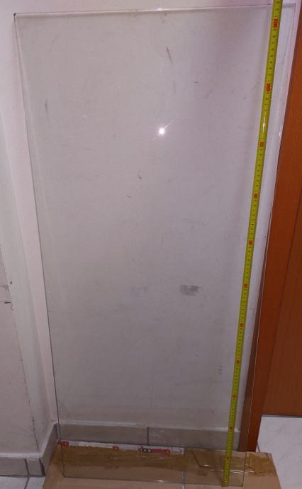 STAKLO ZA VITRINU - POLICU - ORMAR - STOL DIMENZIJE 113x50x0,6 cm
