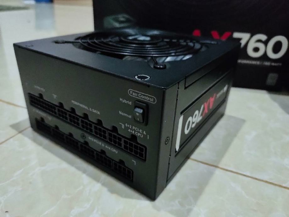 Corsair AX760 80+ Platinum PSU