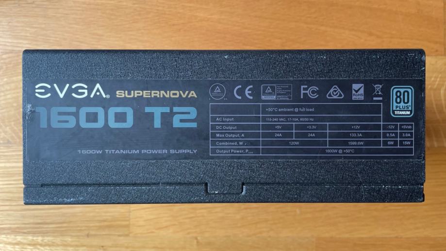 EVGA SuperNOVA 1600W Titanium power supply EXTRA POVOLJNA PRILIKA