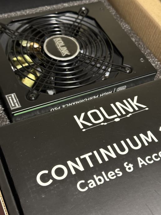 KOLINK CONTINUUM PSU - 1500W - 80 PLUS PLATINUM - MODULAR