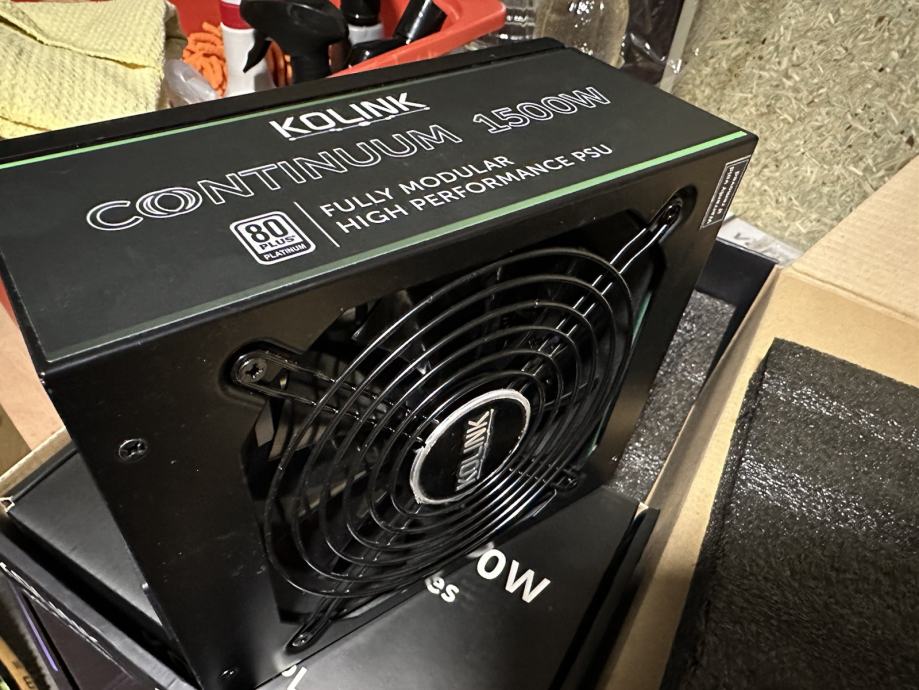 KOLINK CONTINUUM PSU - 1500W - 80 PLUS PLATINUM - MODULAR