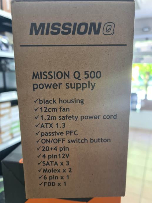 MISSION Q NAPAJANJE 500W