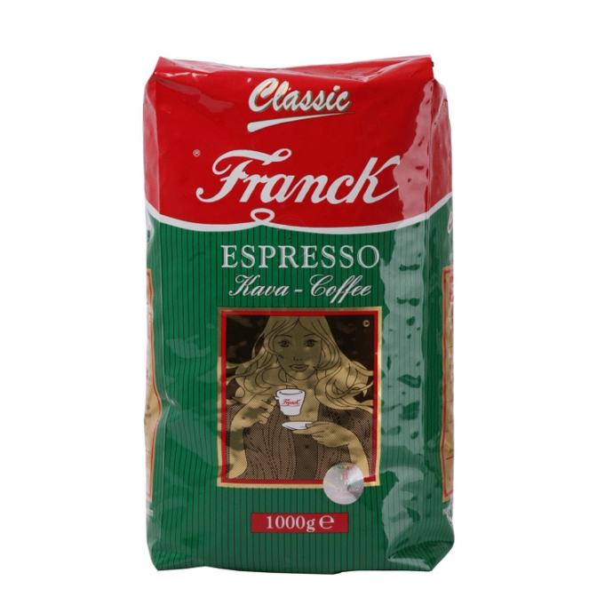 kava Franck espresso 1 kg 120 KN
