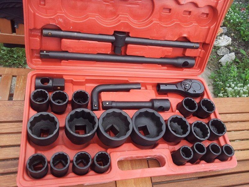 Gedore velike udarne kovane, od 21 do 65 mm, NOVE, u koferu, dostava