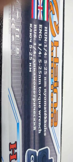 kilo kljuć/moment ključ 1/4(5-25Nm)