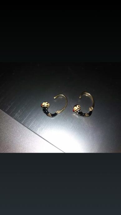 nausnice MORCIC, ZLATNE