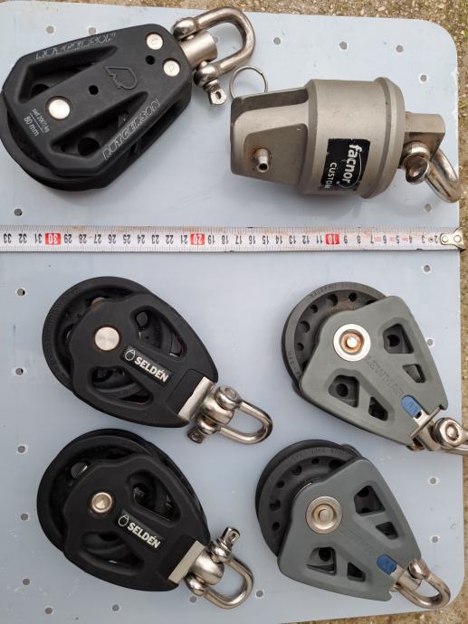 Facnor roll od driftera , selden , lewmar boceli , seaylock štoperi