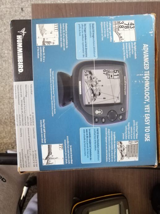Sonar Matrix 47 i Humminbird 120x Fishin Buddy