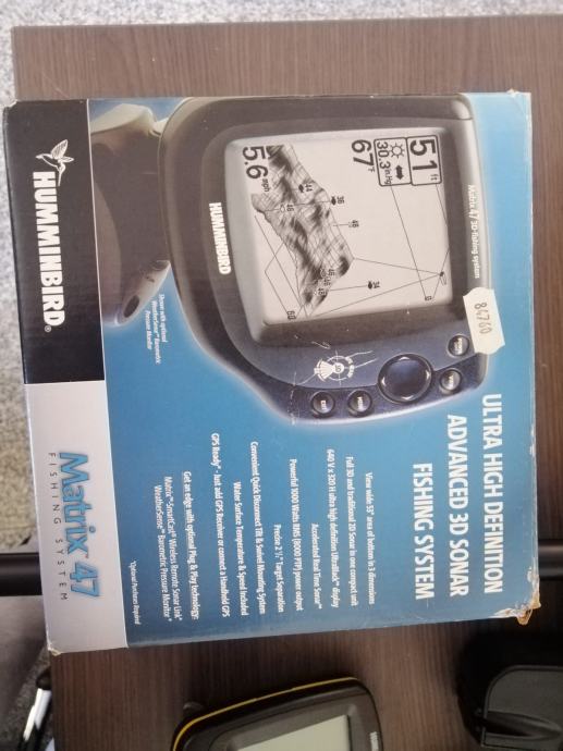 Sonar Matrix 47 i Humminbird 120x Fishin Buddy