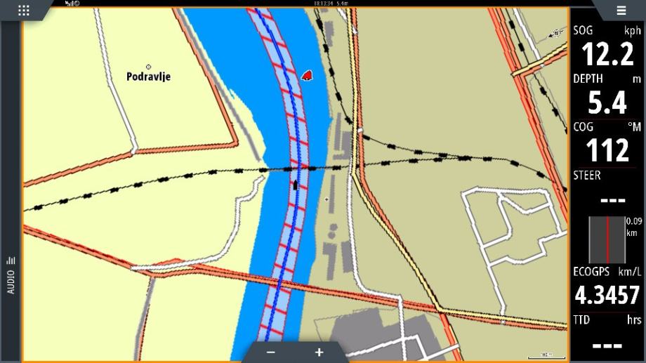 GPS MAPA DUNAV-DRAVA-SAVA