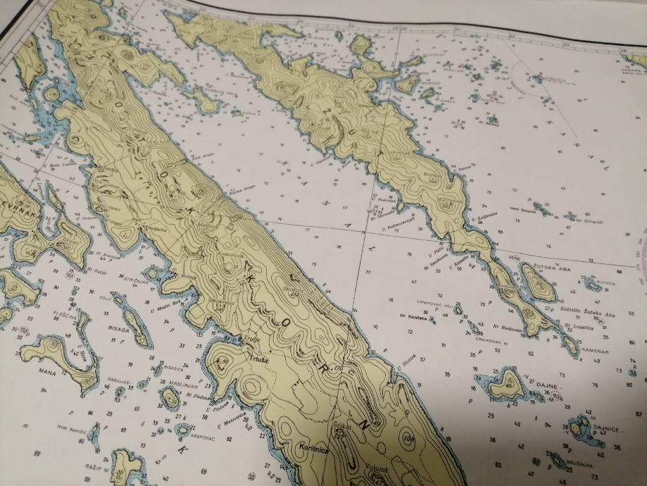 POMORSKA KARTA 512-KORNAT-MURTER