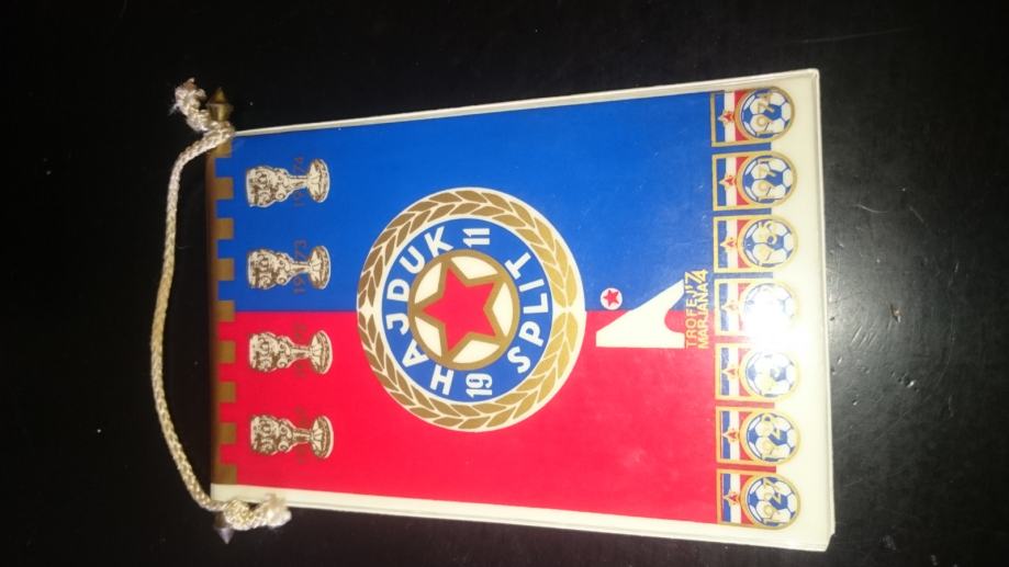 Hajduk Split zastavica trofej Marjan 1974