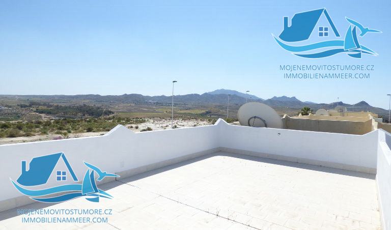 3 bedroom, Rebecca style house with large roof terrace, Camposol, Spai (prodaja)