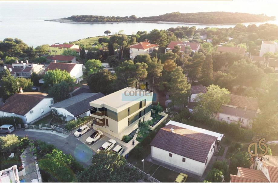 Banjole, Istra - 1.kat, pogled more, 100m od mora - EKSKLUZIVA (prodaja)