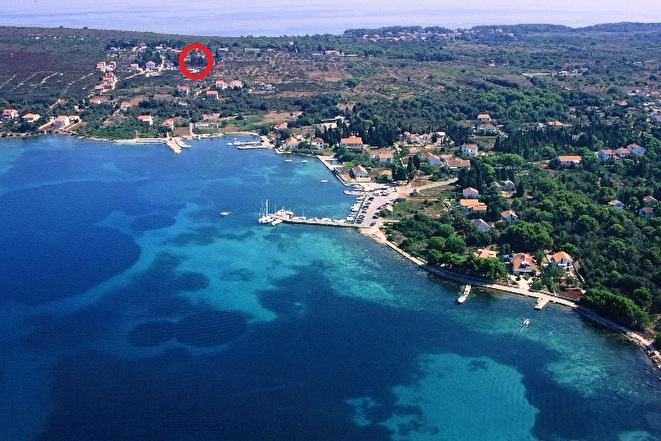 Building land with a sea view - Muline - island Ugljan