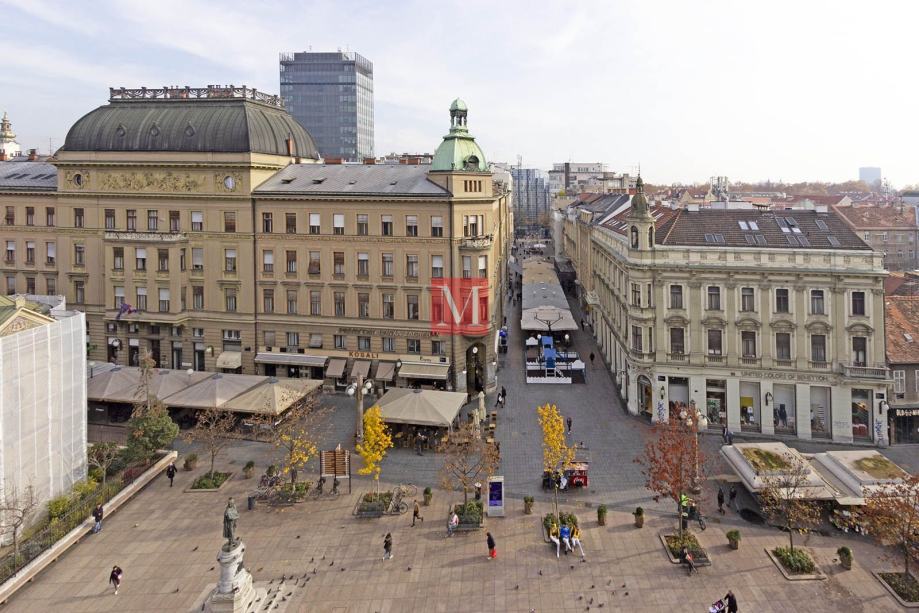 Centar-Cvjetni trg-izvrstan 6-sobni poslovni prostor 164m2 za razne na ...