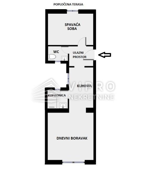Centar, Nova Ves, 44 m2 novouređen poslovni prostor (prodaja)