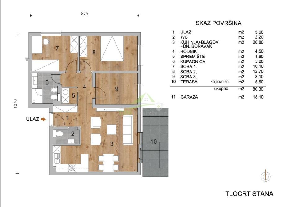 Četverosobni stan - novogradnja! Varaždin - centar! (prodaja)