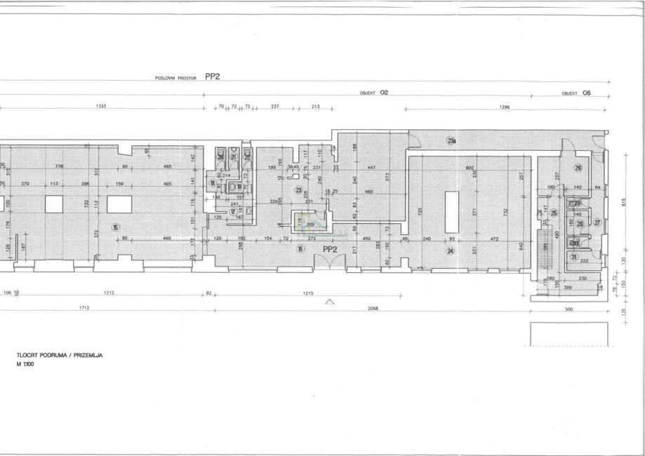 DONJI GRAD 434m2 - (dvorišna zgrada/ restoran/ hostel - 300m od Trga ...