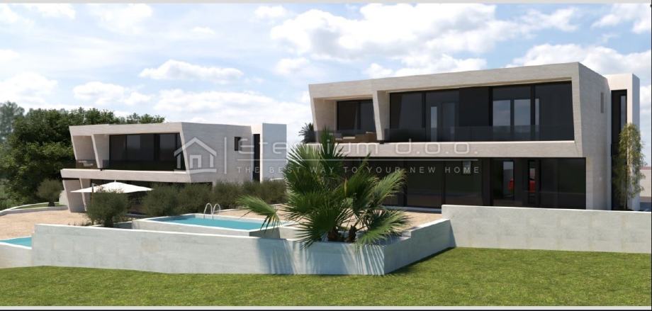 DVIJE MODERNE LUKSUZNE VILE SA BAZENOM I POGLEDOM (prodaja)