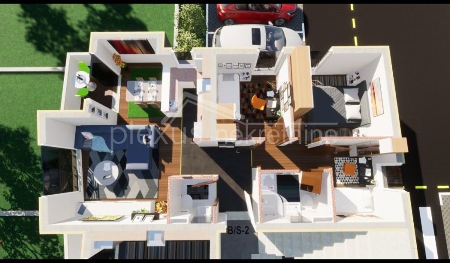 Dvosoban stan - PENTHOUSE, NOVOGRADNJA: Split, Sirobuja, 102 m2 (prodaja)