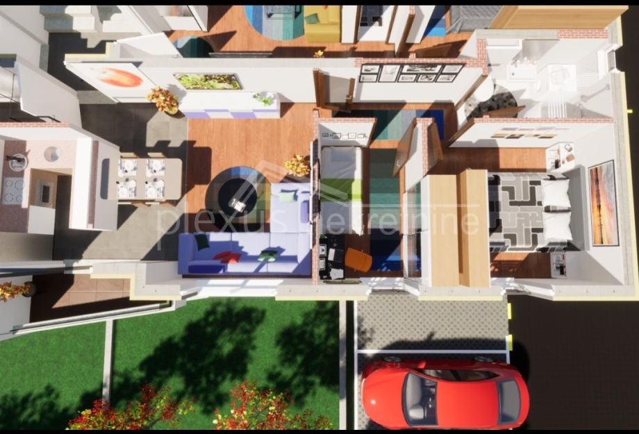 Dvosoban stan - PENTHOUSE, NOVOGRADNJA: Split, Sirobuja, 102 m2 (prodaja)