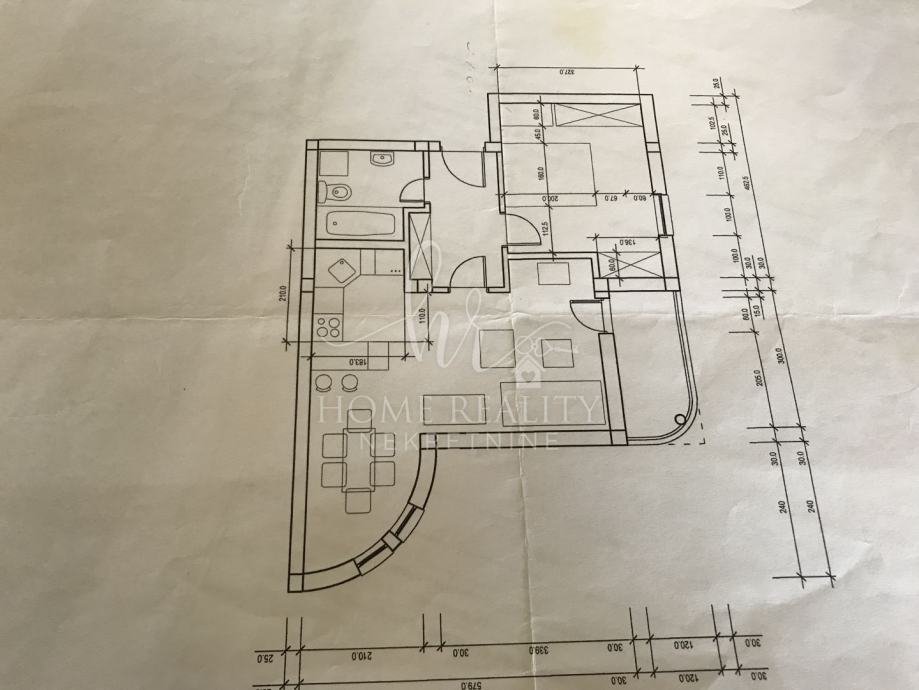 LANIŠTE, DVOSOBNI STAN, 50,70m2 (prodaja)