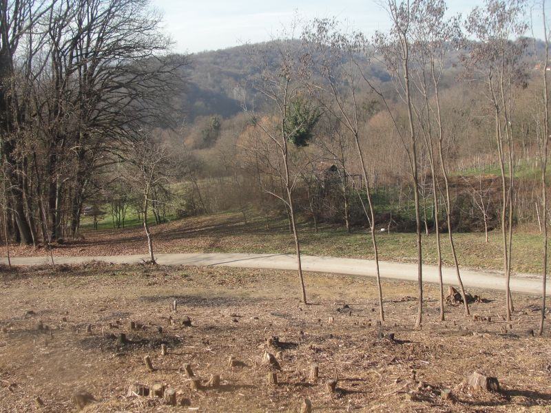 Građ. zemlj., D. Laduč, 2520 m2 - POGLED - MIR - PRIRODA