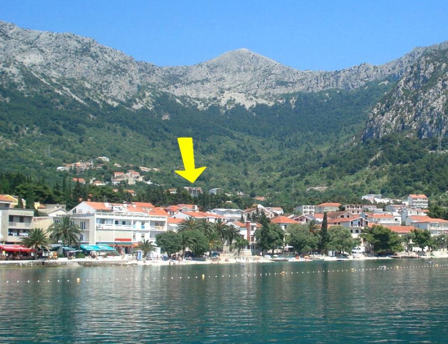 Gradac - kuća 180 m2 s pogledom na more (prodaja)