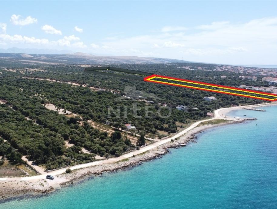 Građevinsko zemljište, Mandre, 14913 m2, za kamp, 1. RED DO MORA