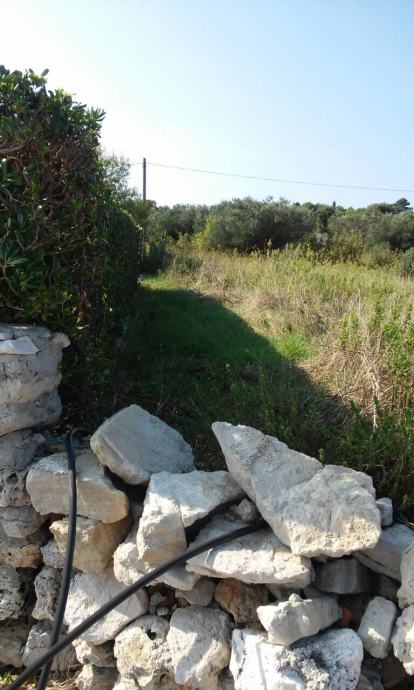 Građevinsko zemljište, Prvić Šepurine, prvi red do mora,406 m2