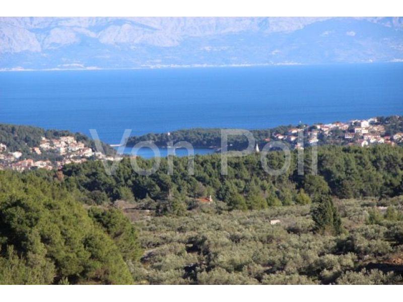 Hvar, Vrisnik,-kuća za odmor sa bazenom i divnim pogledom
