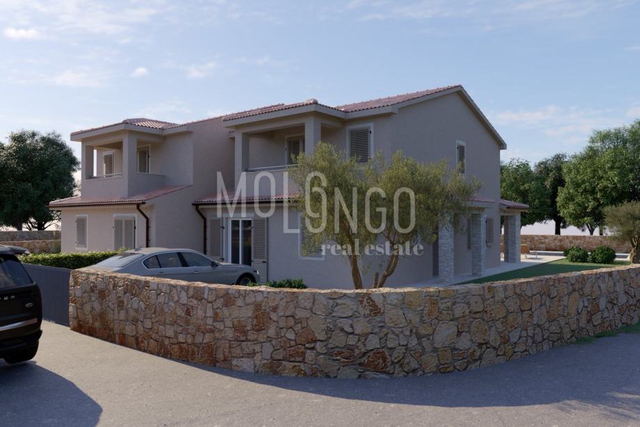 ISTRA, BADERNA građevinska parcela s dozvolom za dvojnu kuću!