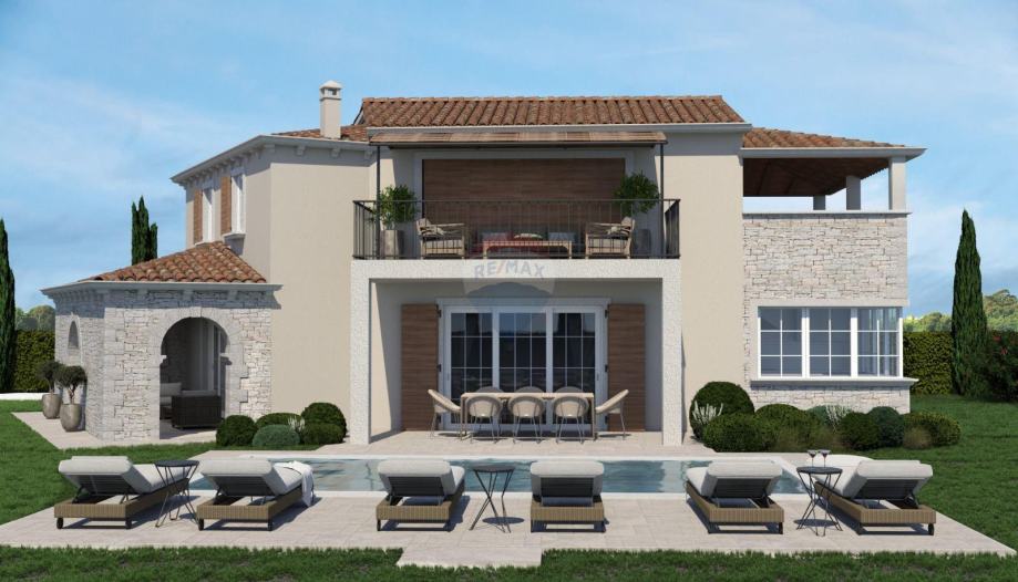 Istra - Kringa - Predivna kamena villa sa 4 spavaće sobe (prodaja)