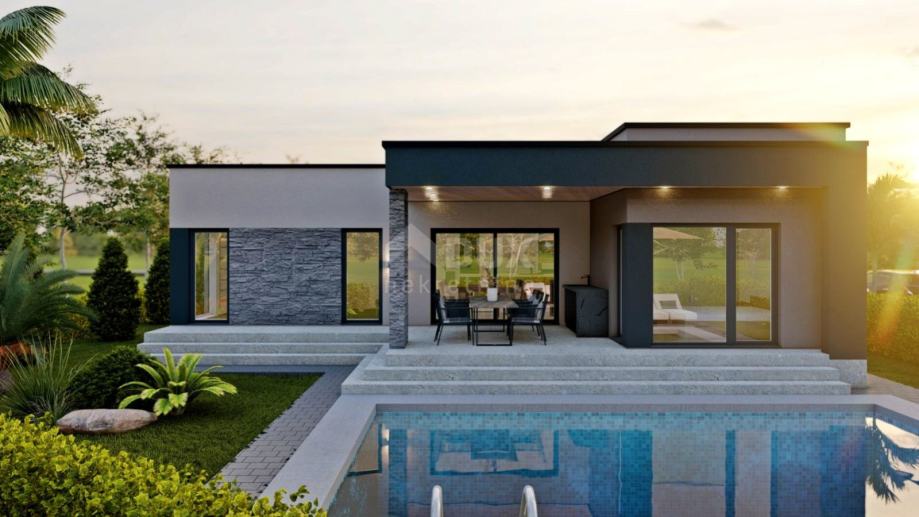 ISTRA, POREČ - Kuća modernog dizajna s bazenom (prodaja)