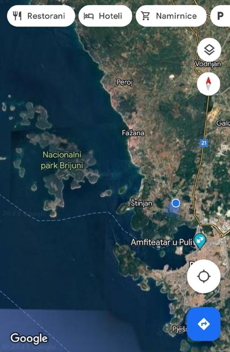 Istra, Pula, Građevinsko zemljište 1km od mora - Izvrsna lokacija!